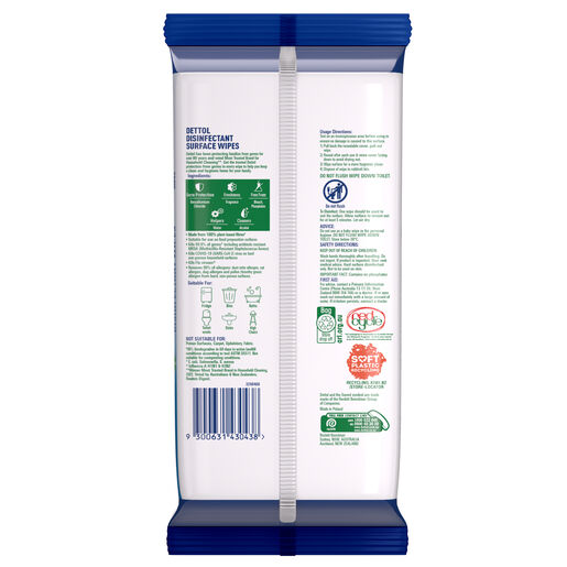 Dettol Disinfectant Wipes Fresh Household Grade 45 Pack – Direct ...