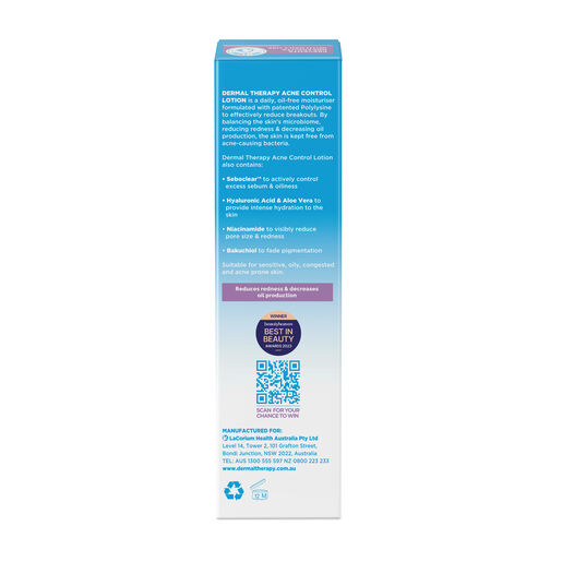 Dermal Therapy Acne Control Lotion 85ml – Direct Chemist Outlet Online